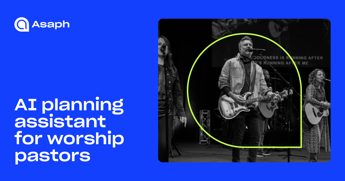 Worship Pastor Tools